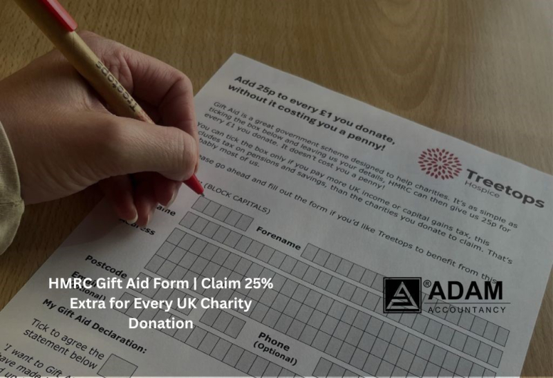 HMRC Gift Aid Form | Guide for UK Charities and Donors